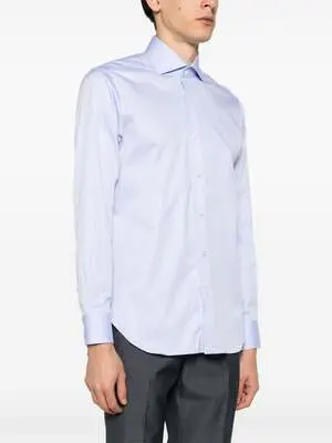 BARBA NAPOLI Long-sleeve Cotton Shirt