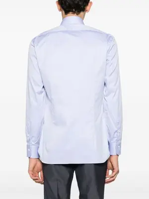 BARBA NAPOLI Long-sleeve Cotton Shirt