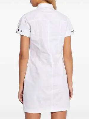Dsquared2 Sunset Logo-embroidered Shirt Dress