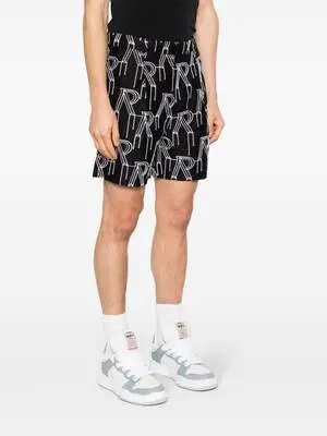REPRESENT Initial-embroidered Tailored Shorts