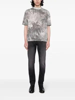 Emporio Armani Mid-rise Slim-fit Jeans