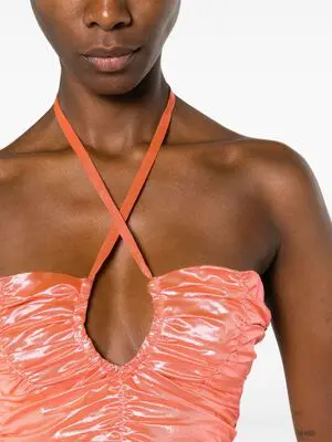 FORTE_FORTE Draped Halterneck Top