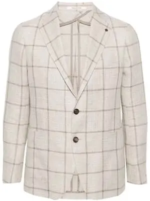 Tagliatore Check-pattern Blazer