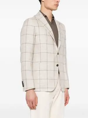 Tagliatore Check-pattern Blazer