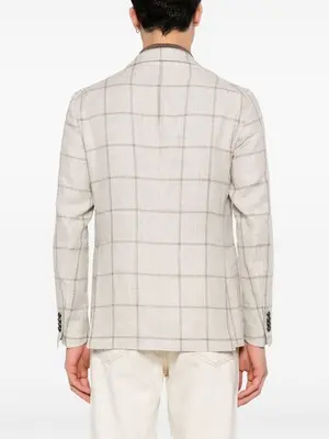 Tagliatore Check-pattern Blazer