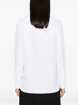 Givenchy 4g-plaque Cotton Shirt