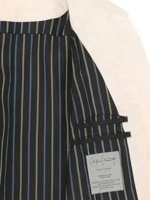 Yohji Yamamoto Artistic-print Long Jacket