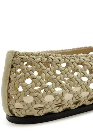 Le Monde Beryl Regency Leather Ballet Flats