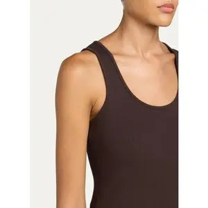 L'AGENCE Adira Tank Top - Dark Java