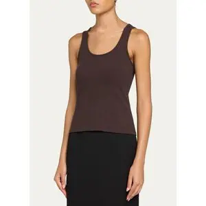 L'AGENCE Adira Tank Top - Dark Java