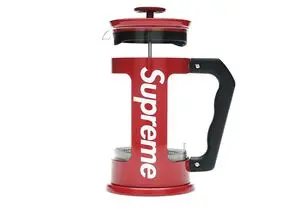 Supreme Bialetti 8 Cup French Press - Red