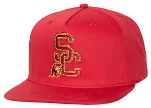 TRAVIS SCOTT X Mitchell & Ness Usc Trojans Snapback Cap - Red