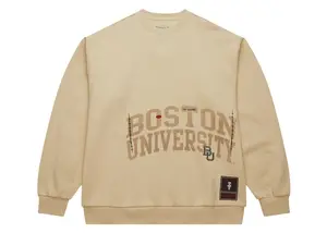 TRAVIS SCOTT X Mitchell & Ness Boston University Pullover Sweatshirt