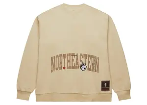 TRAVIS SCOTT X Mitchell & Ness Northeastern Huskies Pullover Sweatshirt