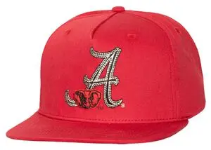 TRAVIS SCOTT X Mitchell & Ness Alabama Crimson Tide Snapback Hat - Red