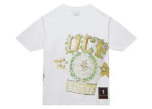TRAVIS SCOTT X Mitchell & Ness Ucf Knights Handdrawn T-shirt - White