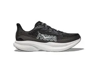 Hoka One One Mach 6 Athletic Sneakers - Black/white