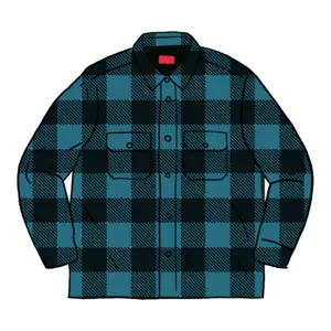 Supreme Quilted Flannel Shirt