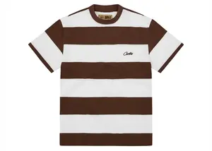 CORTEIZ Striped T-shirt - Brown