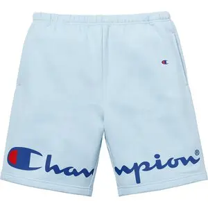 Supreme Sweatshort - Light Blue