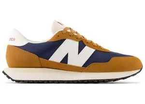 NEW BALANCE 237 Lace-Up Sneakers Tabac/nb Navy Blue