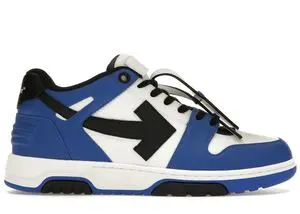 Off-White Ooo Low-top Sneakers - Navy Blue/white