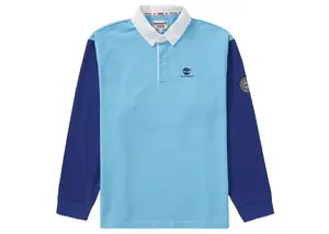 Supreme Timberland Rugby Shirt - Bright Blue