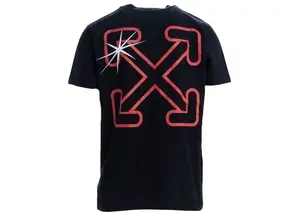 Off-White Starred Arrow T-shirt - Black Red