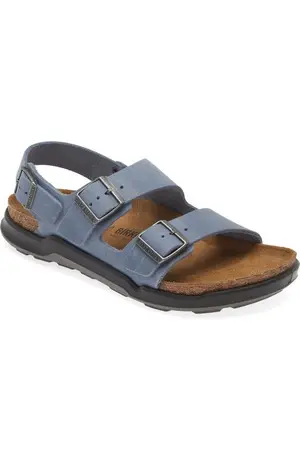 BIRKENSTOCK Milano Slingback Sandal - Elemental Blue