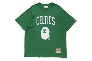 A BATHING APE X Mitchell & Ness Celtics Tee Shirt