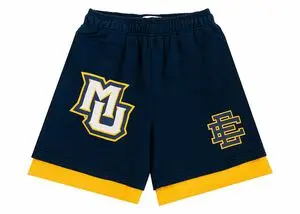 ERIC EMANUEL Ee Double Layer Marquette Short - Blue/gold