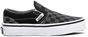 VANS Classic Checkerboard Slip-On Sneakers Black/pewter