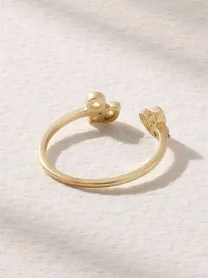 SYDNEY EVAN 14-karat Diamond Evil Eye Ring