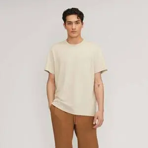 Everlane Cotton Slub Crew Neck Tshirt Pelican