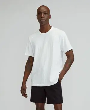 Everlane Cotton Slub Crew Neck Tshirt White