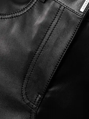 Givenchy Leather Midi Skirt