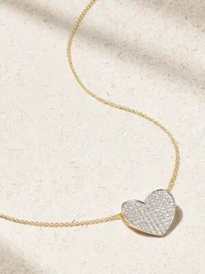 STONE AND STRAND All My Love Diamond Necklace - Gold