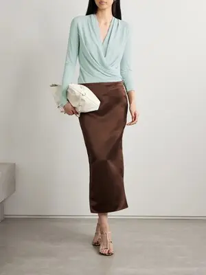 Givenchy Draped Wrap-effect Top