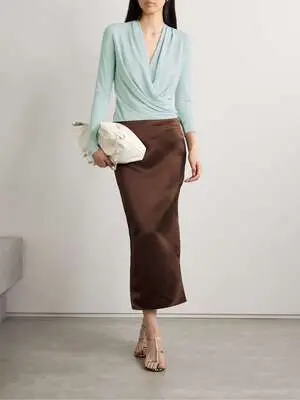 Givenchy Draped Wrap-effect Top