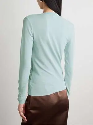 Givenchy Draped Wrap-effect Top