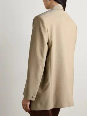 Givenchy Double-breasted Wool Blazer - Neutrals