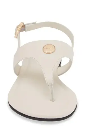 BOSS Millie Slingback Sandal - Open White