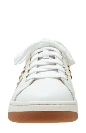 Linea Paolo Kerry Leather Sneakers - Eggshell