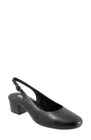 Softwalk Largo Slingback Pumps - Black