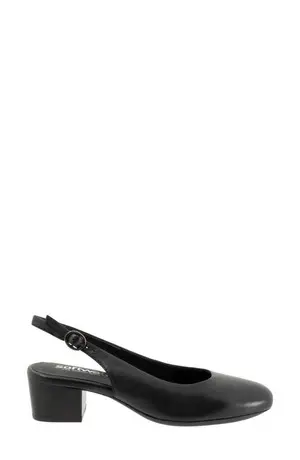 Softwalk Largo Slingback Pumps - Black