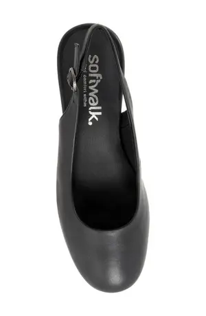 Softwalk Largo Slingback Pumps - Black