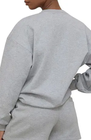 House Of Cb Logo Cotton Sweatshirt