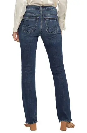 SILVER JEANS CO. Elyse Mid Rise Slim Bootcut Jeans