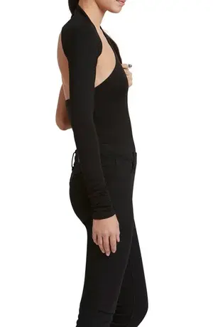 MARCELLA Manhattan One-shoulder Bodysuit