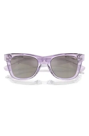 Burberry 50mm Square Sunglasses - Violet